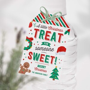 Christmas Treat for Someone Sweet Gift Tag, Holiday Appreciation Gift ...