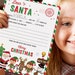 Christmas Letter to Santa, Wish List for Kids, Printable Holidays Wish ...