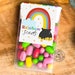 Editable Rainbow Seeds Mint Treat Labels, St. Patrick's Day Gift St ...
