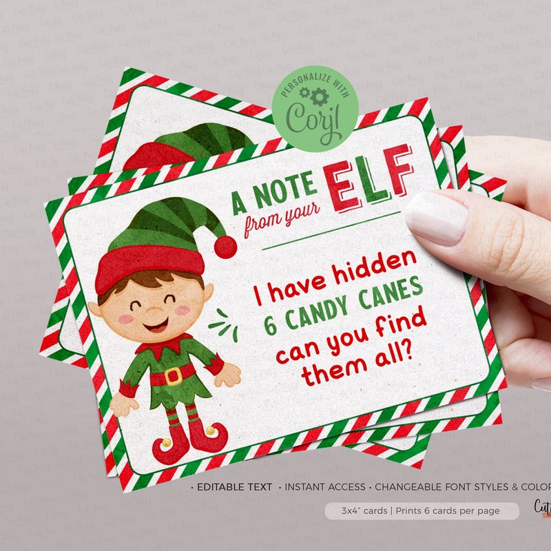 Elf Notes - Etsy
