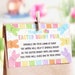 Magical Easter Bunny Food Tag Printable (instant Download) - Etsy