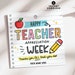 Teacher Appreciation Week Gift Tag Printable INSTANT DOWNLOAD Gift for ...