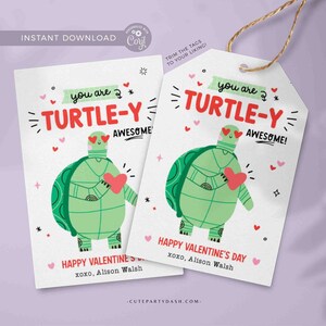 Valentine's Day Kids Classroom Punny Tags Printable INSTANT DOWNLOAD ...