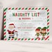 EDITABLE Santa Claus Official Nice Naughty List Certificate Bundle ...