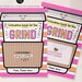 Welcome Back to the Grind Gift Card Holder Editable School Teacher ...