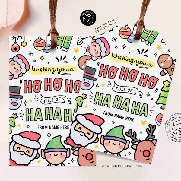 Funny Christmas Tags - Etsy