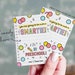 First Day of School Candy Tag: Editable Smartie Treat (digital Download ...