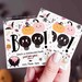 EDITABLE Boo a Treat for You Gift Tag Template Pink Halloween Teacher ...