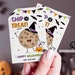 EDITABLE Chip or Treat Halloween Cookie Tag INSTANT DOWNLOAD Trick or ...