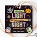EDITABLE Halloween Treat Tag INSTANT DOWNLOAD Light Your Halloween ...