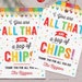 All That and a Bag of Chips Card Editable Chips Gift Tag Teacher ...