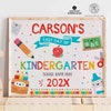 Editable First Day of Kindergarten Sign Bundle Printable INSTANT ...