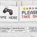 INSTANT DOWNLOAD - EDITABLE Video Game Party Sign Video Game Party Sign ...