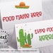 INSTANT DOWNLOAD - EDITABLE Fiesta Birthday Fiesta Food Cards Fiesta ...