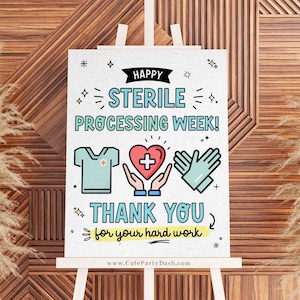 Sterile Processing Week Gift Tag: Editable Appreciation Printable ...