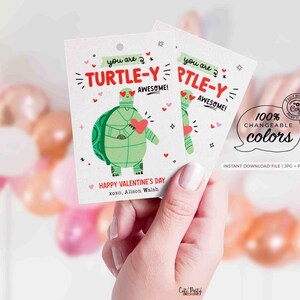 Valentine's Day Kids Classroom Punny Tags Printable INSTANT DOWNLOAD ...