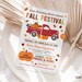 EDITABLE Fall Festival Invitation, Fall Festival Fall Harvest Flyer ...