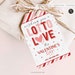 Valentine's Day Treat Tag, Wishing You a Lotto Love Gift Tag ...