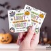 EDITABLE Halloween Treat Tag INSTANT DOWNLOAD Light Your - Etsy
