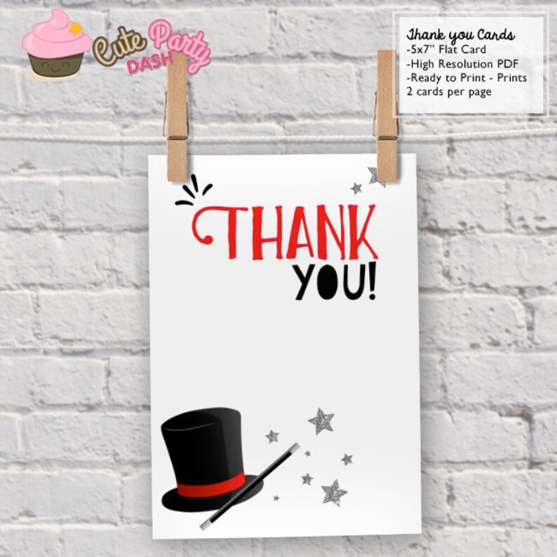 Editable Magic Birthday Invitation: Printable Magic Show Party (instant ...