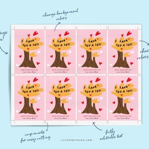 Valentine's Day Kids Classroom Punny Tags Printable INSTANT DOWNLOAD ...