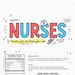 Nurses Week Chocolate Bar Wrapper: Editable Gift (instant Download) - Etsy
