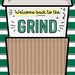 Editable Welcome Back to the Grind School Teacher Gift Card Holder ...