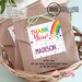 INSTANT DOWNLOAD Editable Rainbow Birthday Decorations Water - Etsy