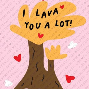 Punny Valentine's Day Gift Tags, Kids Classroom (digital Download) - Etsy