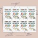 Paraprofessionals Day Gift Tags Printable INSTANT DOWNLOAD Editable ...