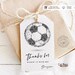 INSTANT DOWNLOAD, Editable Soccer Birthday Invitation, Minimalist All ...