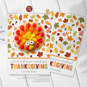 Thanksgiving so Very Thankful for You Gift Card Holder Template ...