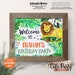 INSTANT DOWNLOAD EDITABLE Jungle Safari Birthday Favor Tags - Etsy