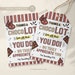 Chocolate Appreciation Tags Thank You Tags Editable - Etsy