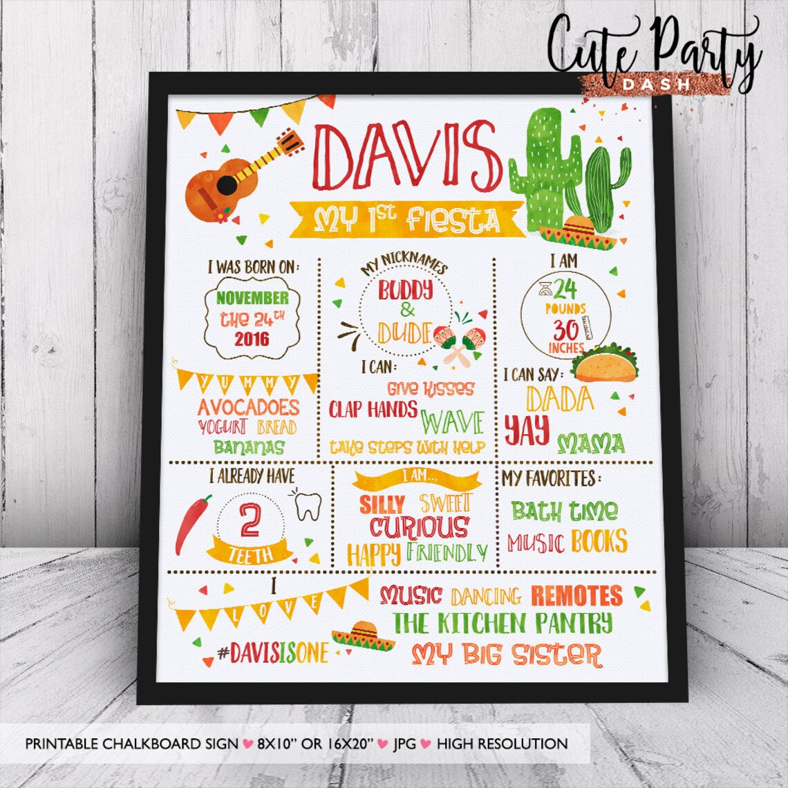 INSTANT DOWNLOAD Fiesta Birthday Fiesta Favor Tags Fiesta - Etsy