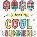 Have a Cool Summer Tag Printable INSTANT DOWNLOAD Editable Have a Great ...