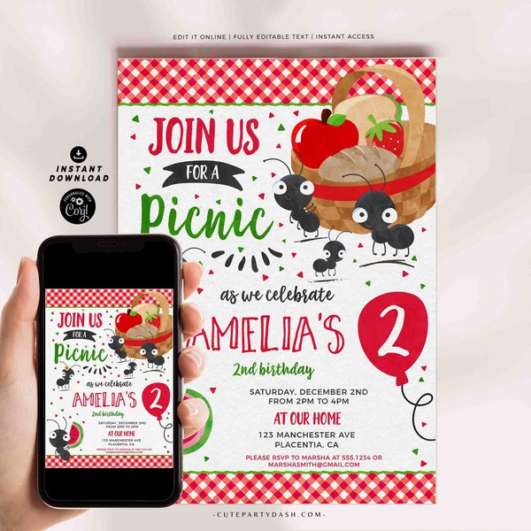 Picnic Party - Etsy