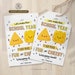 Editable Welcome Back to School Gift Tag: Cheesy Snack (digital ...