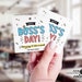 Editable Boss's Day Gift Tag: Printable Thank You Card (instant ...