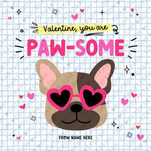 Printable Dog Valentine's Day Cards Printable INSTANT DOWNLOAD ...
