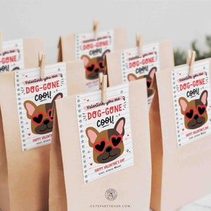 Printable Dog Valentine's Day Cards Printable INSTANT DOWNLOAD ...