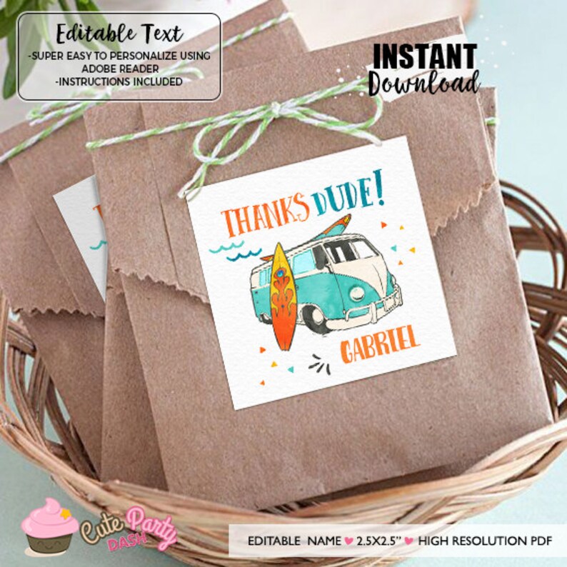 EDITABLE Surf's up Party First Birthday Chalkboard Sign - Etsy