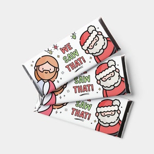 Funny Christmas Gift Chocolate Bar Wrapper INSTANT DOWNLOAD Happy ...