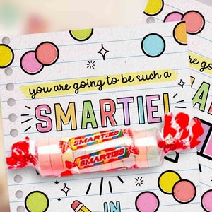Printable First Day of School Candy Treat Tag Any Grade You're Going to ...