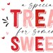 Editable Sweet Treat Valentine Gift Card Holder Template, Printable ...