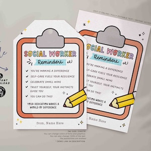 Social Work Month Banner Printable INSTANT DOWNLOAD Editable School ...