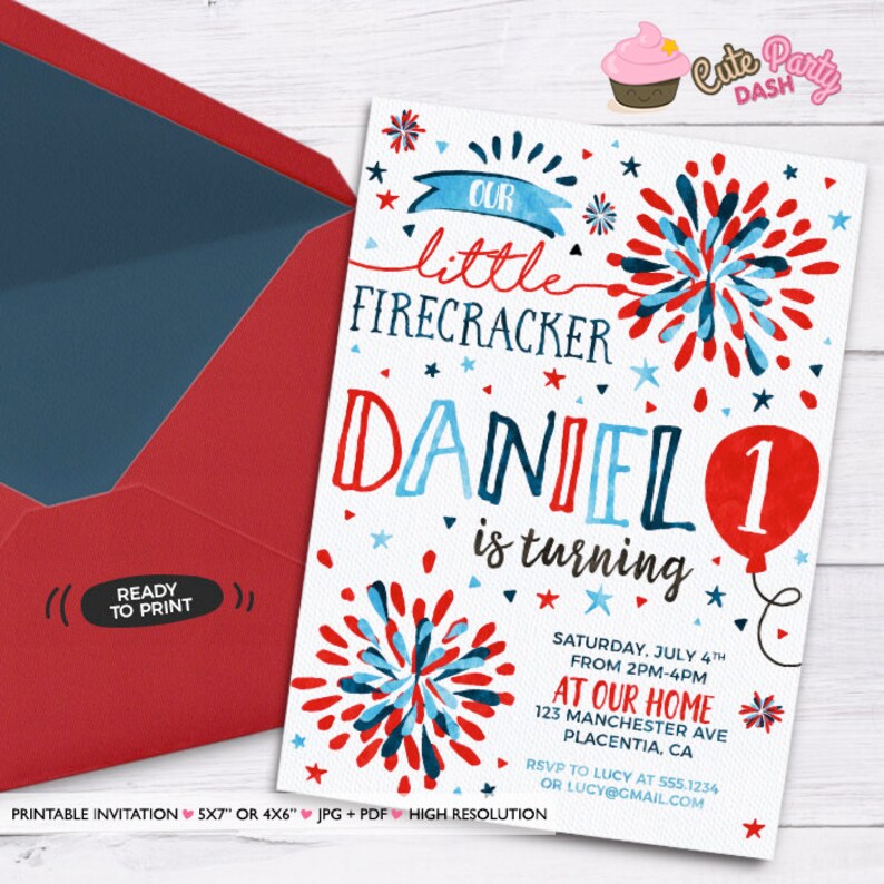 INSTANT DOWNLOAD EDITABLE 4th of July cupcake toppers | Etsy