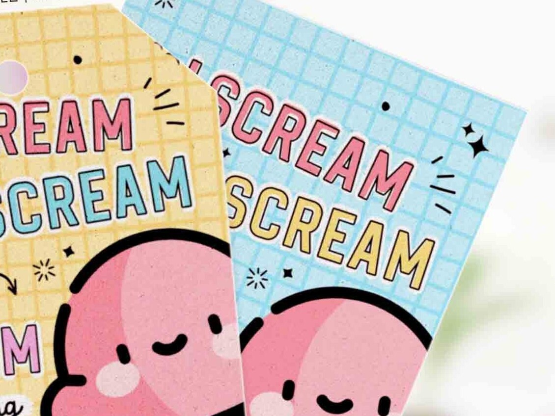 Ice Cream Teacher Appreciation Gift Tag (digital Download) - Etsy