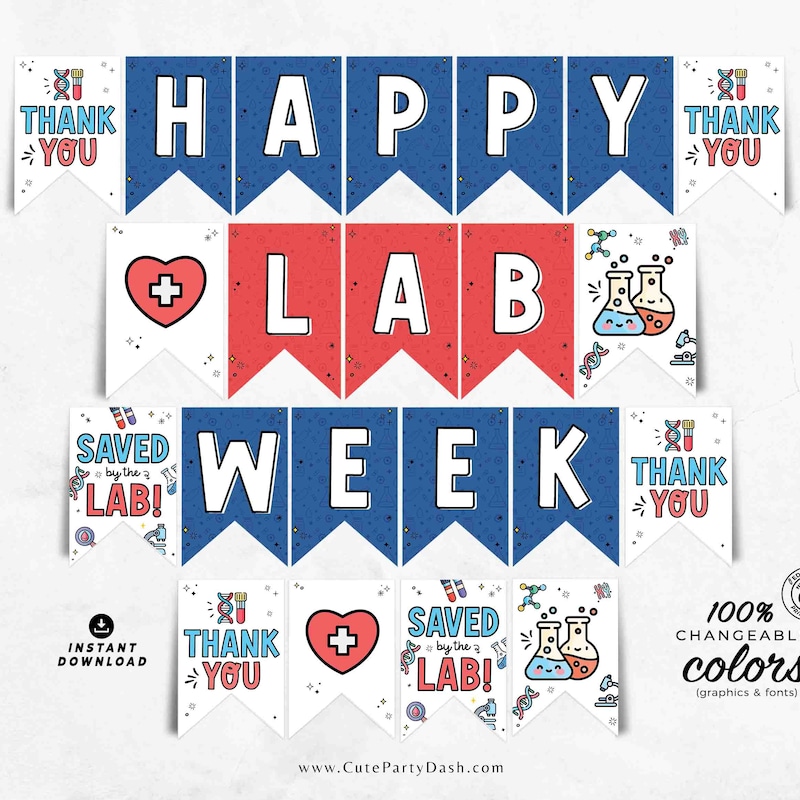 Lab Week 2025 Printables - Etsy