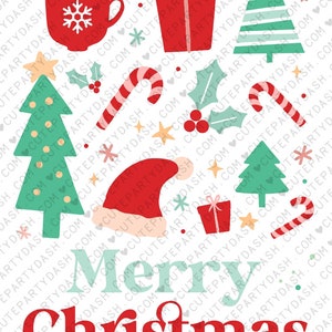 Editable Merry Christmas Gift Tags Printable INSTANT DOWNLOAD Editable ...